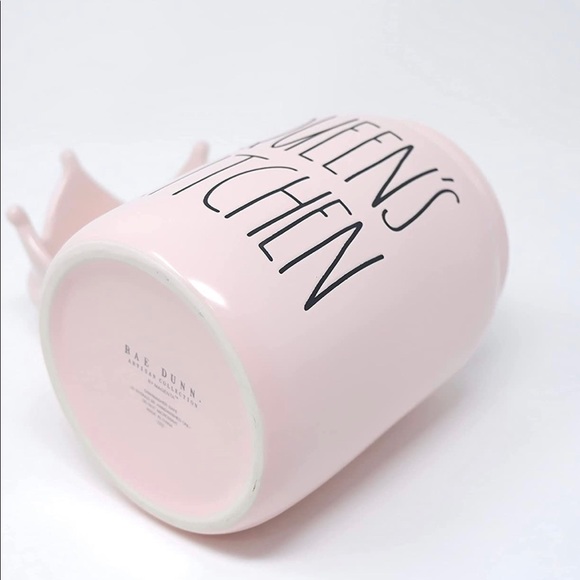 Rae Dunn | Kitchen | Rae Dunn Queens Kitchen Matte Pink Canister With ...